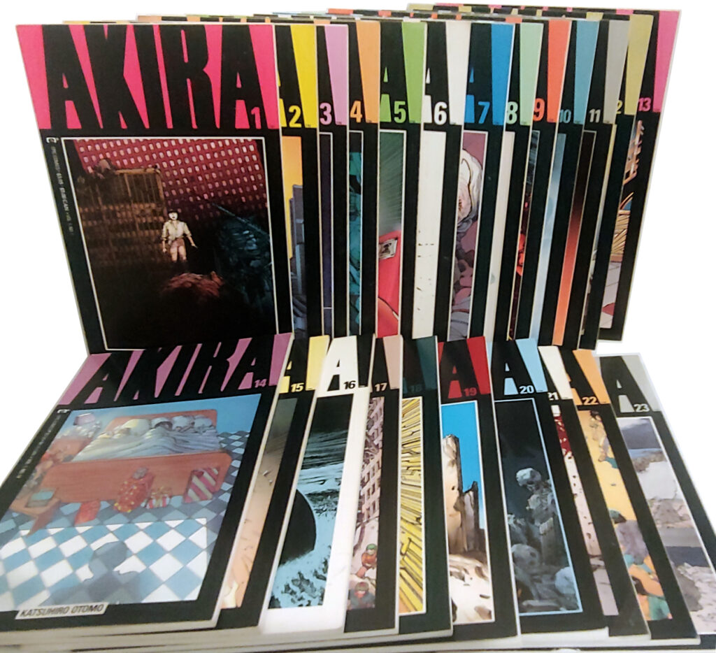 Akira, Vol.1 Issues No.1 to No.23 1988-1990 - Screaming-Greek