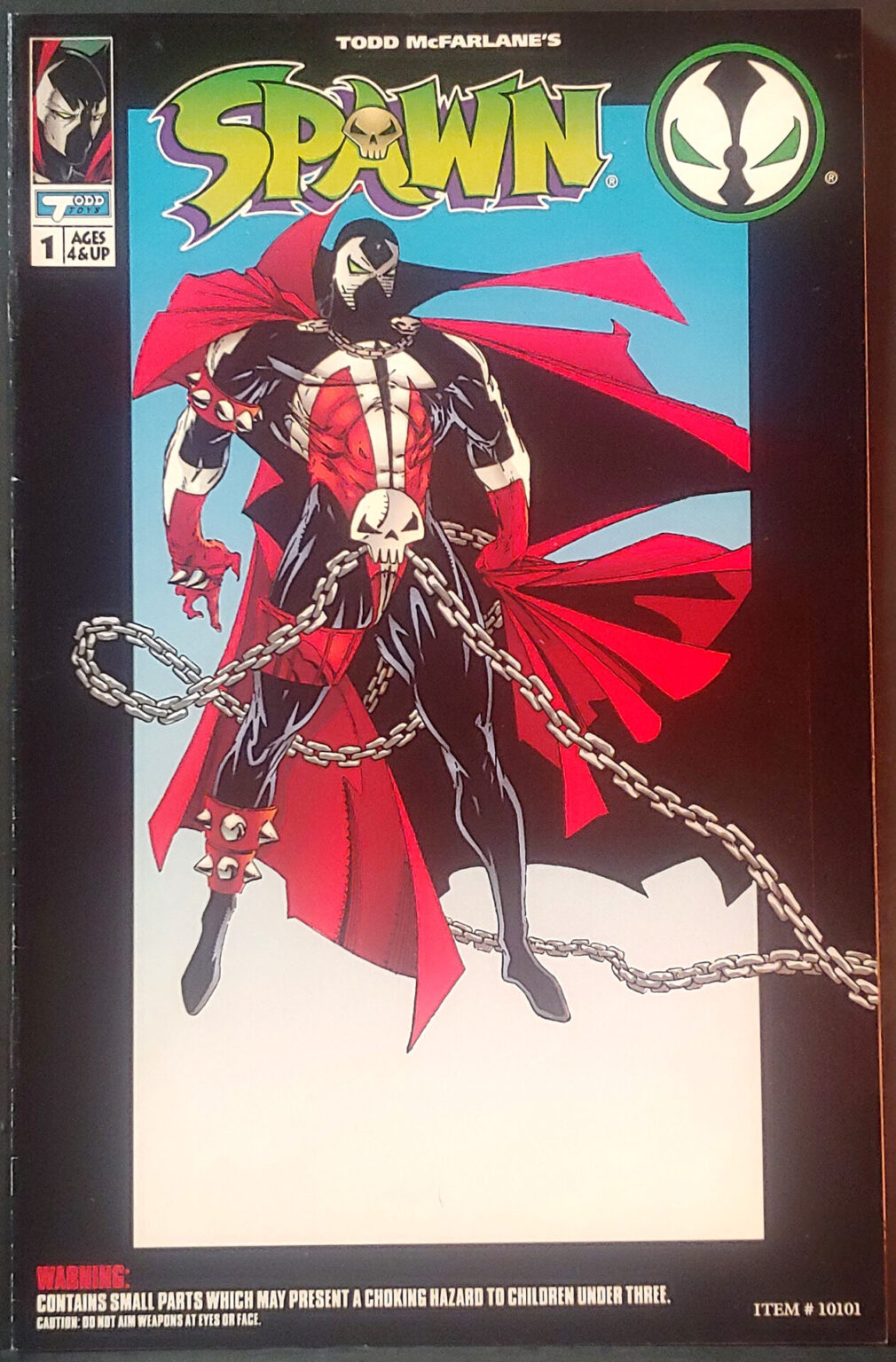 Spawn #1, 1994 (Todd Toys Insert Comic Book) – Screaming-Greek