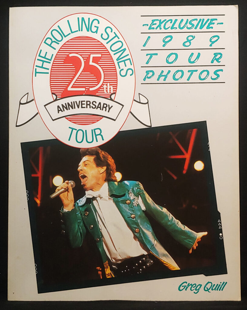Rolling Stones 25th Anniversary Tour Photo Book, 1989 - Screaming-Greek