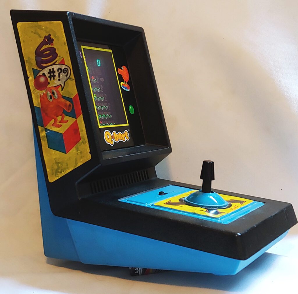 Q-Bert - Table Top Mini Arcade Game, 1983 - Vintage Arcade Game ...