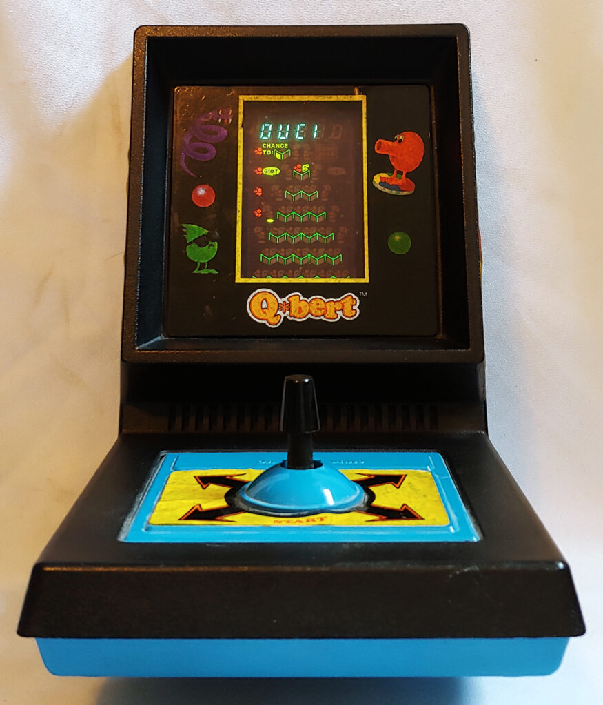 Q-Bert - Table Top Mini Arcade Game, 1983 - Vintage Arcade Game ...