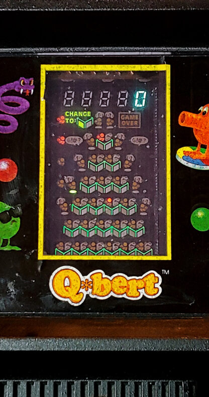 Q-Bert - Table Top Mini Arcade Game, 1983 - Vintage Arcade Game ...