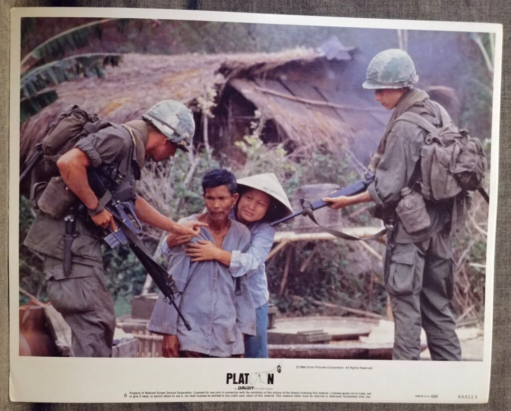 Lobby Cards: Platoon -1986 (Complete Set) – Screaming-Greek