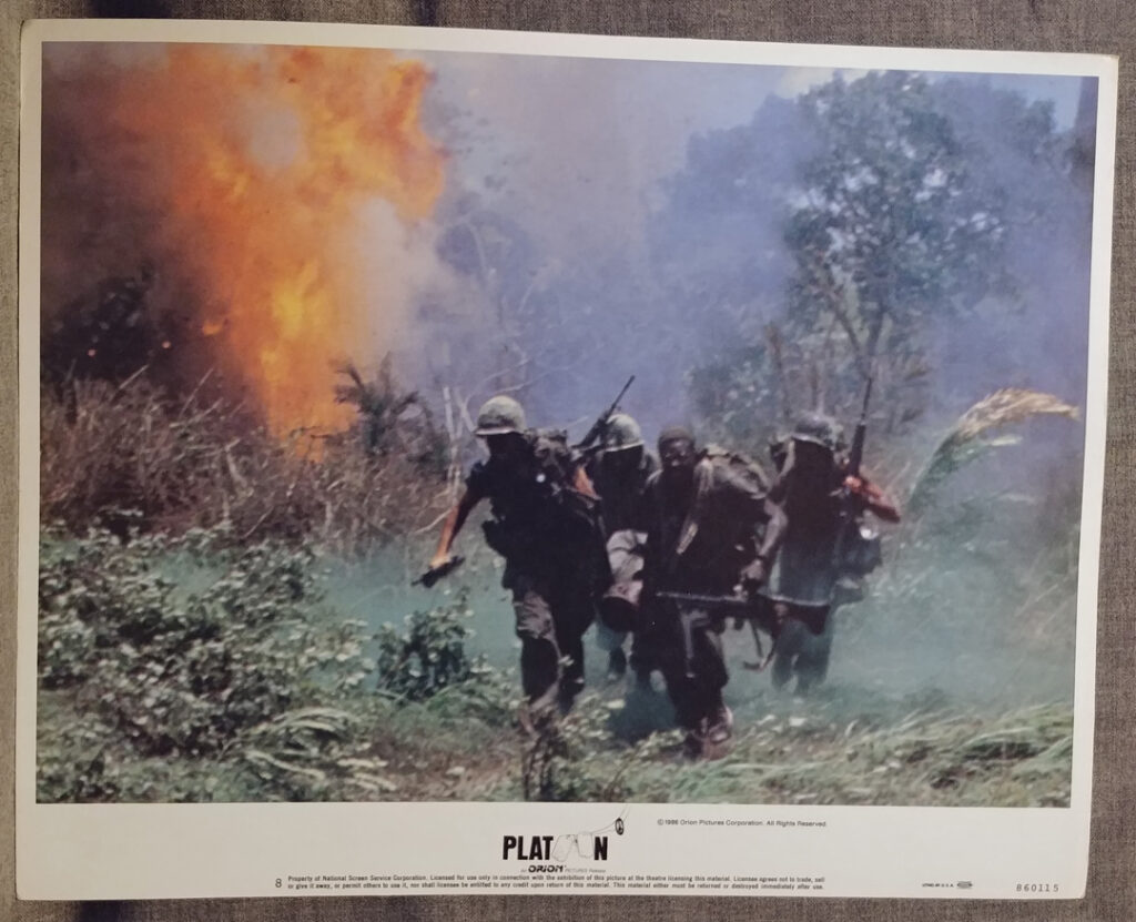 Lobby Cards: Platoon -1986 (Complete Set) – Screaming-Greek
