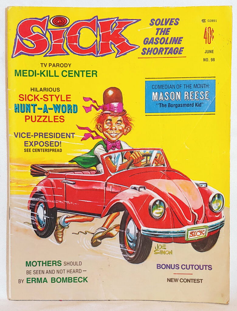 Sick Magazine #98 June 1974 - Screaming-Greek