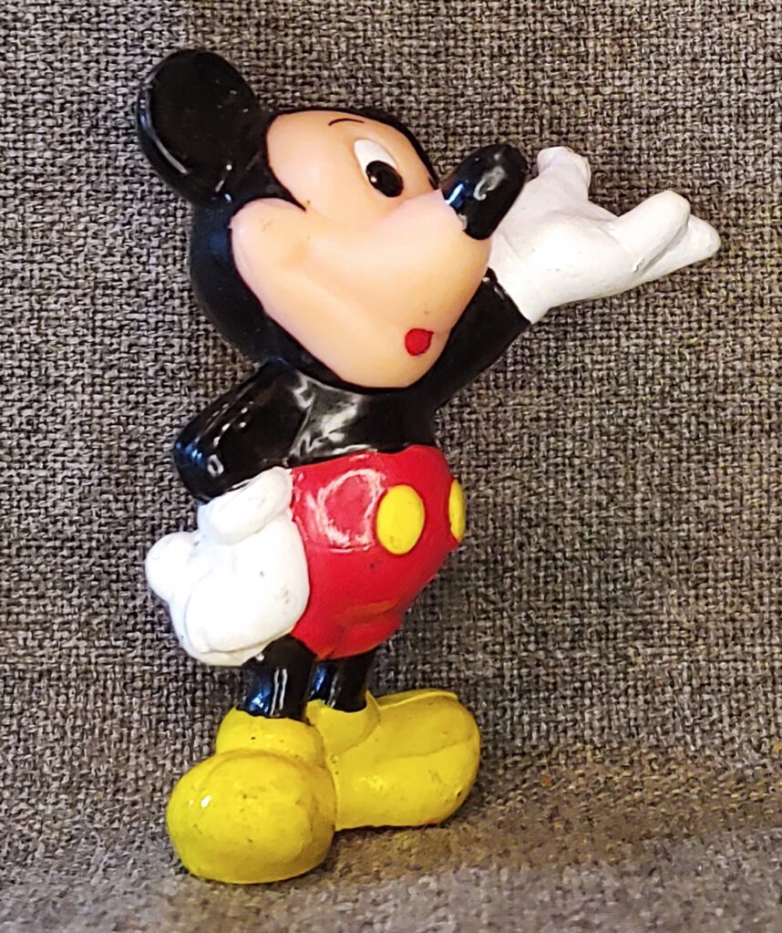 Disney: Mickey Mouse - Bully, West Gemany 1980’s - PVC Figurine ...