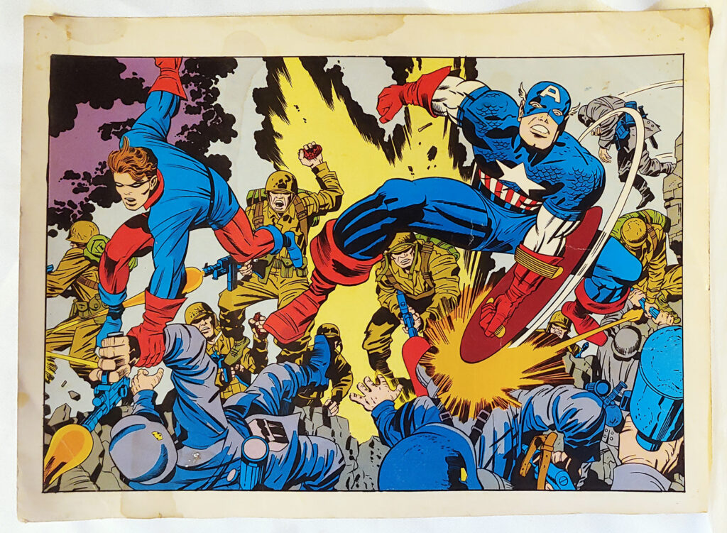 The Mighty World of Marvel Pin-Up Book 1978 - 14 Posters of Marvel ...