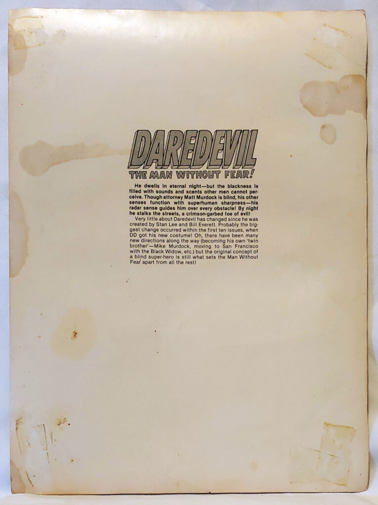 The Mighty World of Marvel Pin-Up Book 1978 - 14 Posters of Marvel ...
