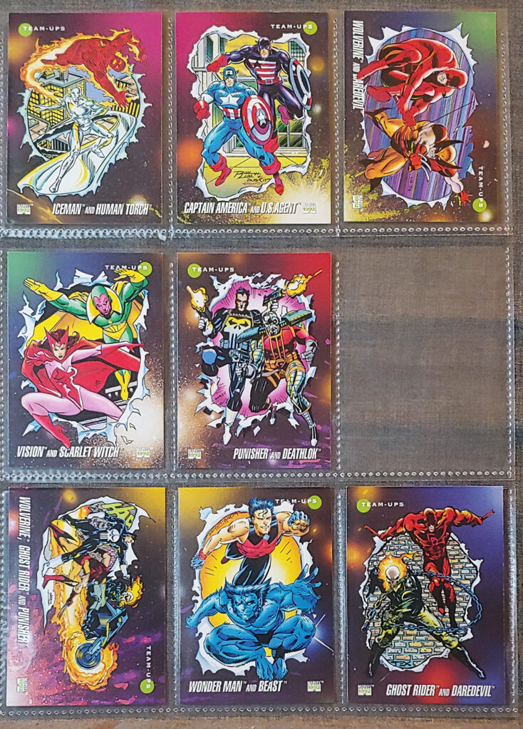 1992 Marvel Universe Impel Trading Cards: Series 3 - Screaming-Greek