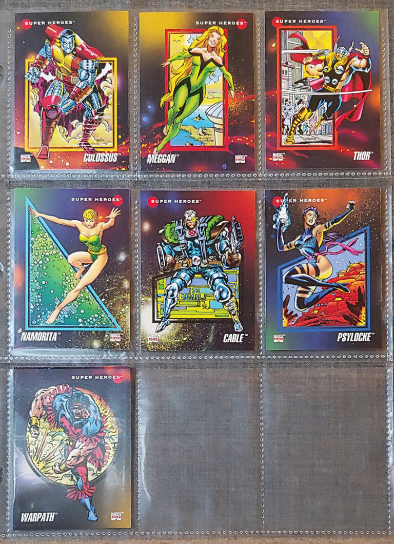 1992 Marvel Universe Impel Trading Cards: Series 3 - Screaming-Greek