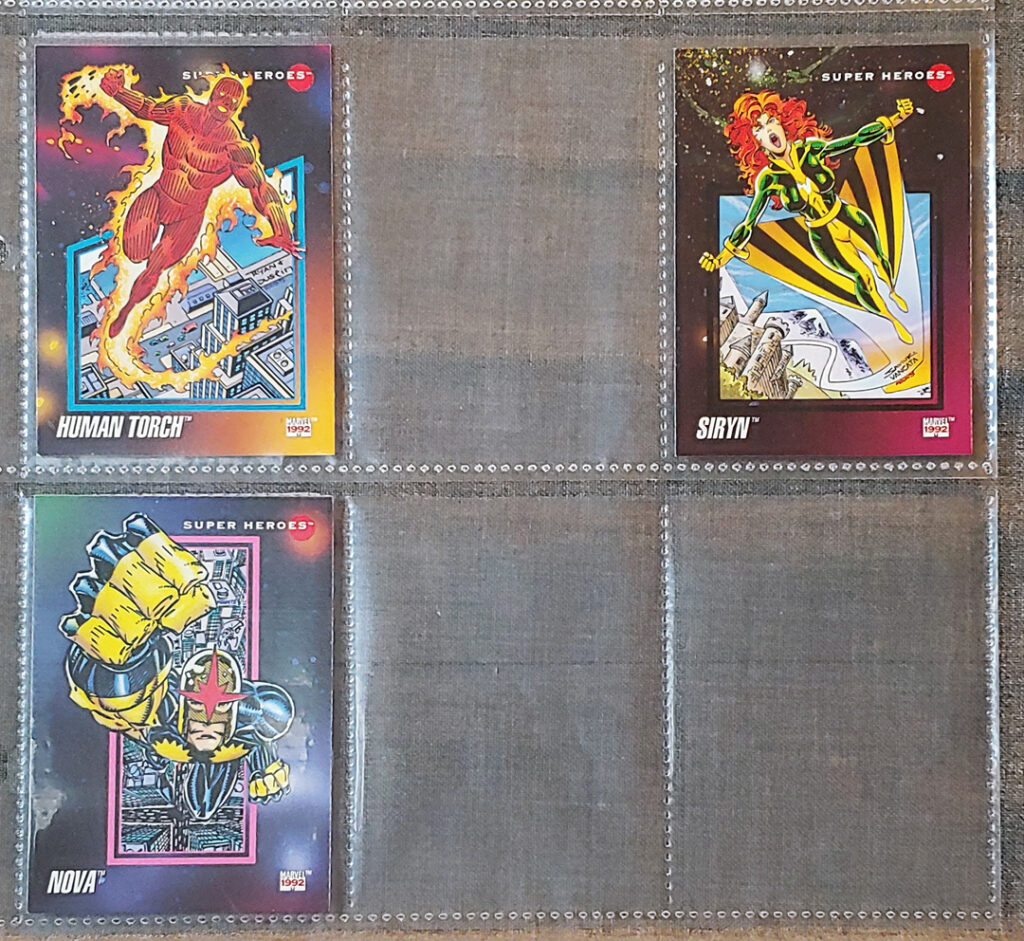 1992 Marvel Universe Impel Trading Cards: Series 3 - Screaming-Greek