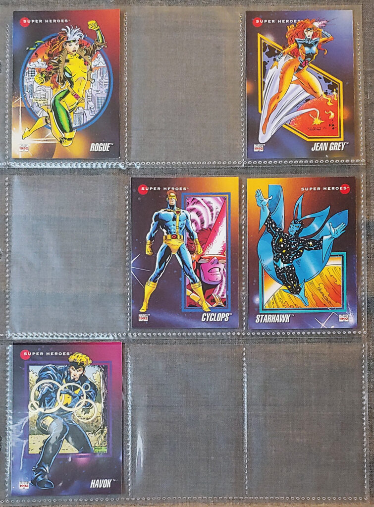 1992 Marvel Universe Impel Trading Cards: Series 3 - Screaming-Greek